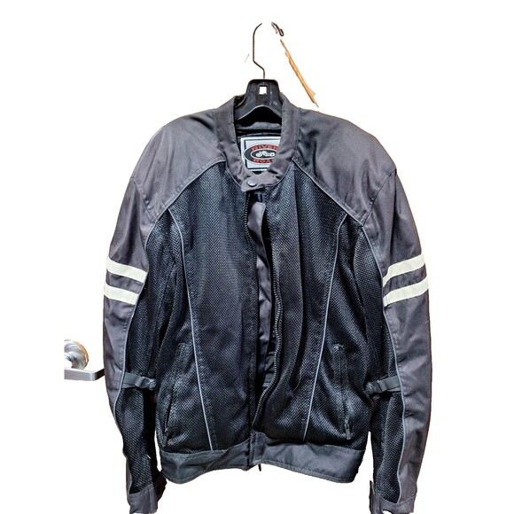 River Road | Jackets & Coats | Men River Road Black Motorcycle Jacket ...